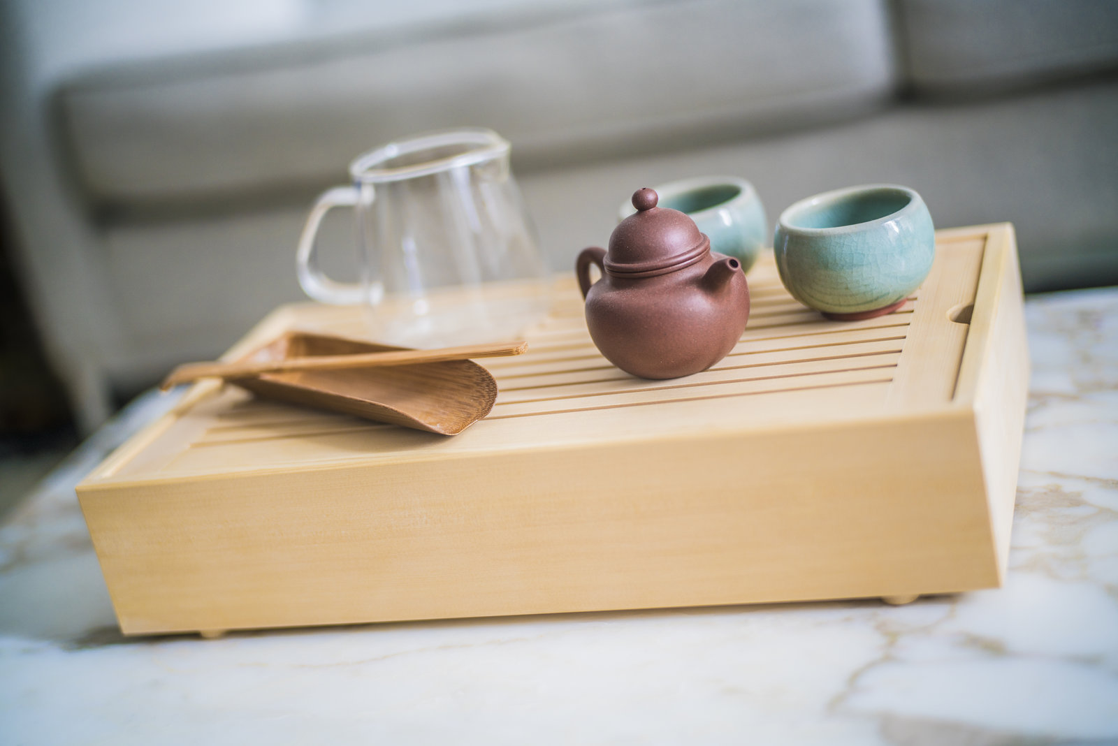 Gongfu Tea Tray - Brian Holcombe Woodworker